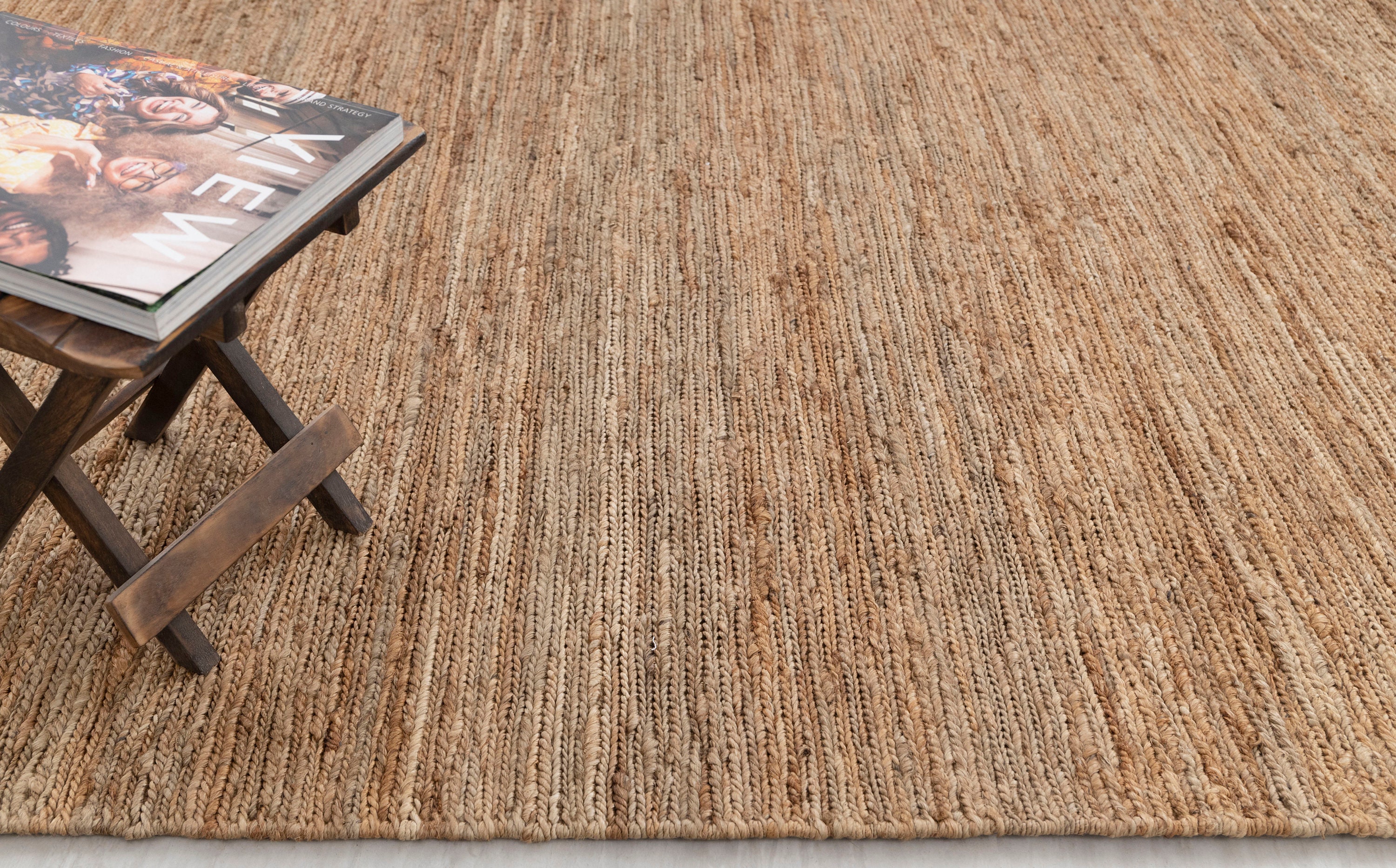 Hand Woven Braided Jute Rug, Natural Fiber, Customize Size - Etsy