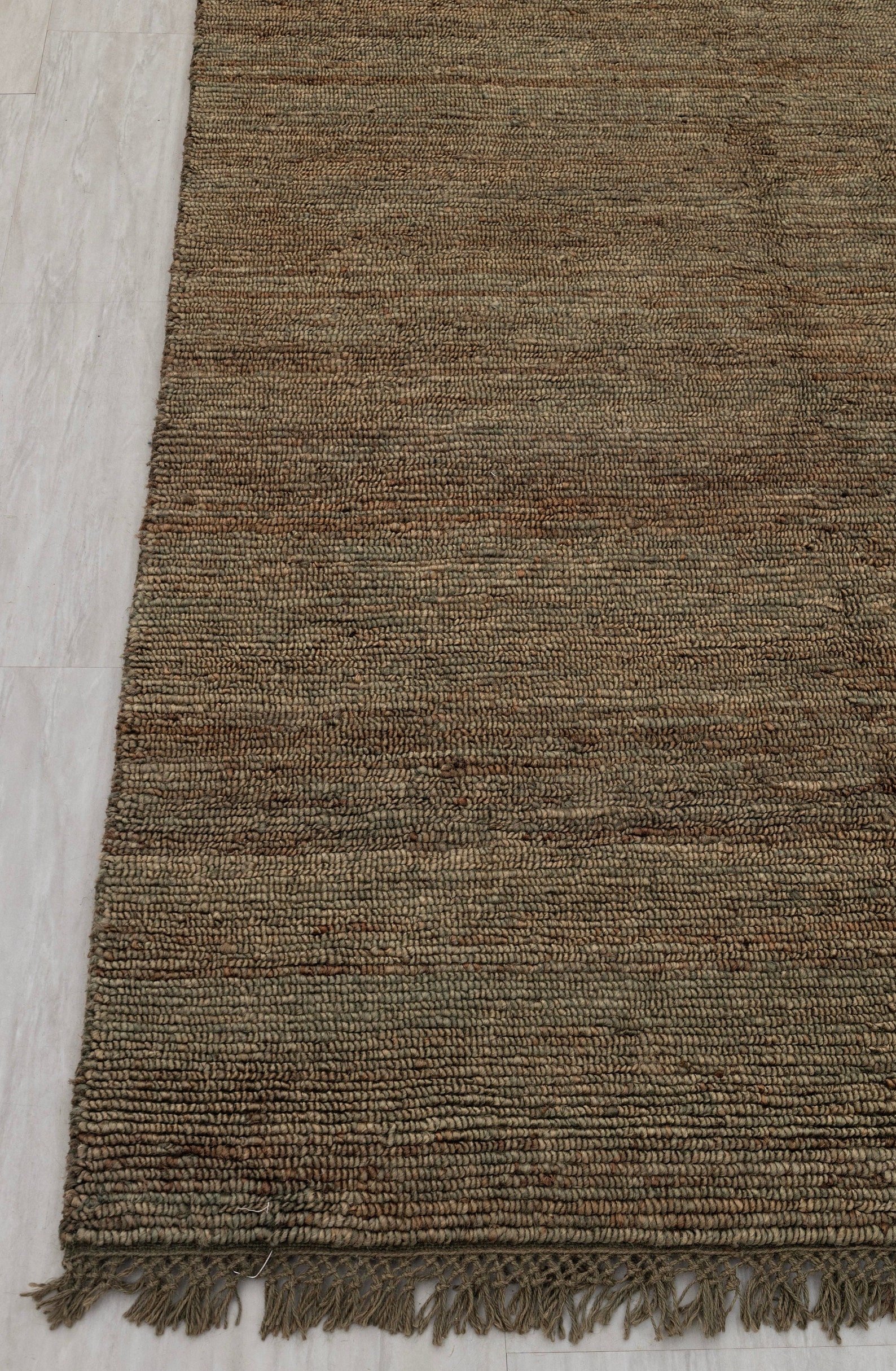 High Quality Hand Knotted Green Jute Loop Pattern Solid Rug,customize ...