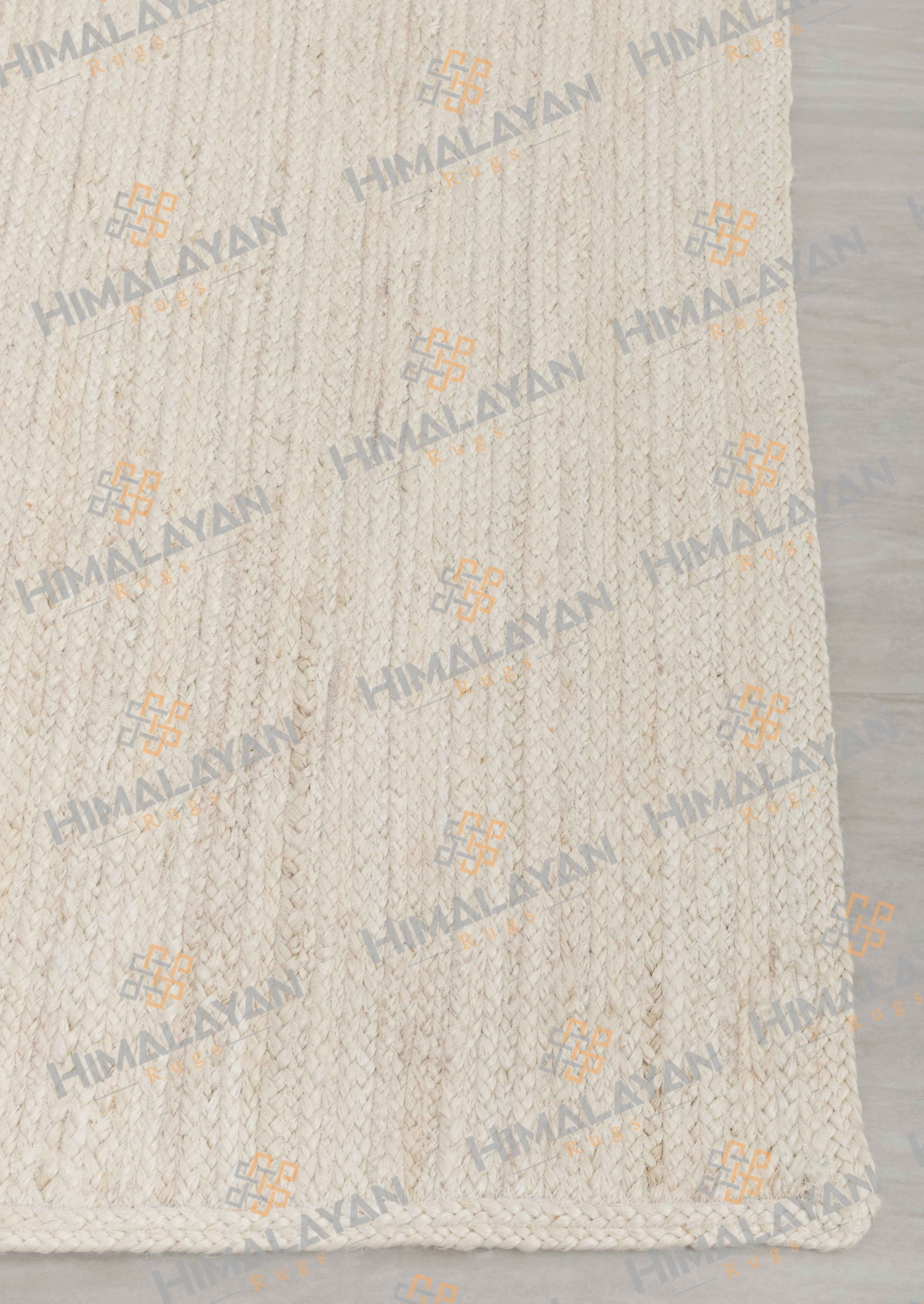 White Solid Jute Rug Boho Chic Handmade Braided Jute Rug - Etsy