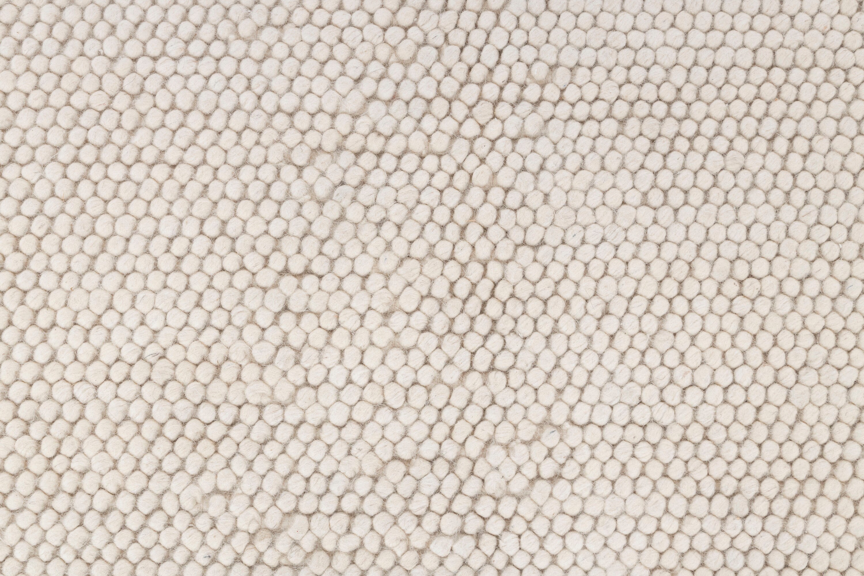 Ivory Chunky Felted Soft Wool Rug Modern Design Hand Woven - Etsy UK