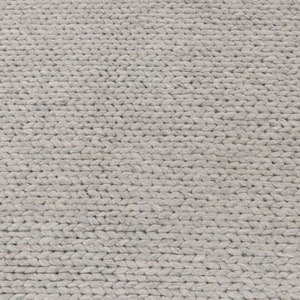 Light Grey Chunky Wool Felted High Quality Nordic Scandinavian Modern ...