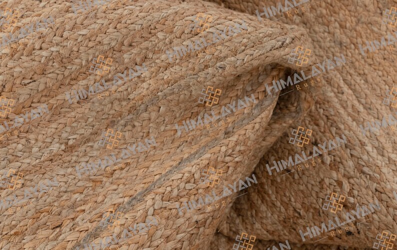 Soft Light Pink Border Jute Scalloped Handmade Rug Pink Jute - Etsy