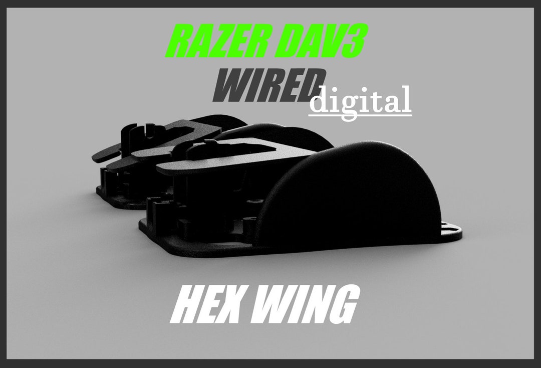 Wired Razer Deathadder V3 - DAV3 - 25 Gram - Hex Wing, Ultralight ...