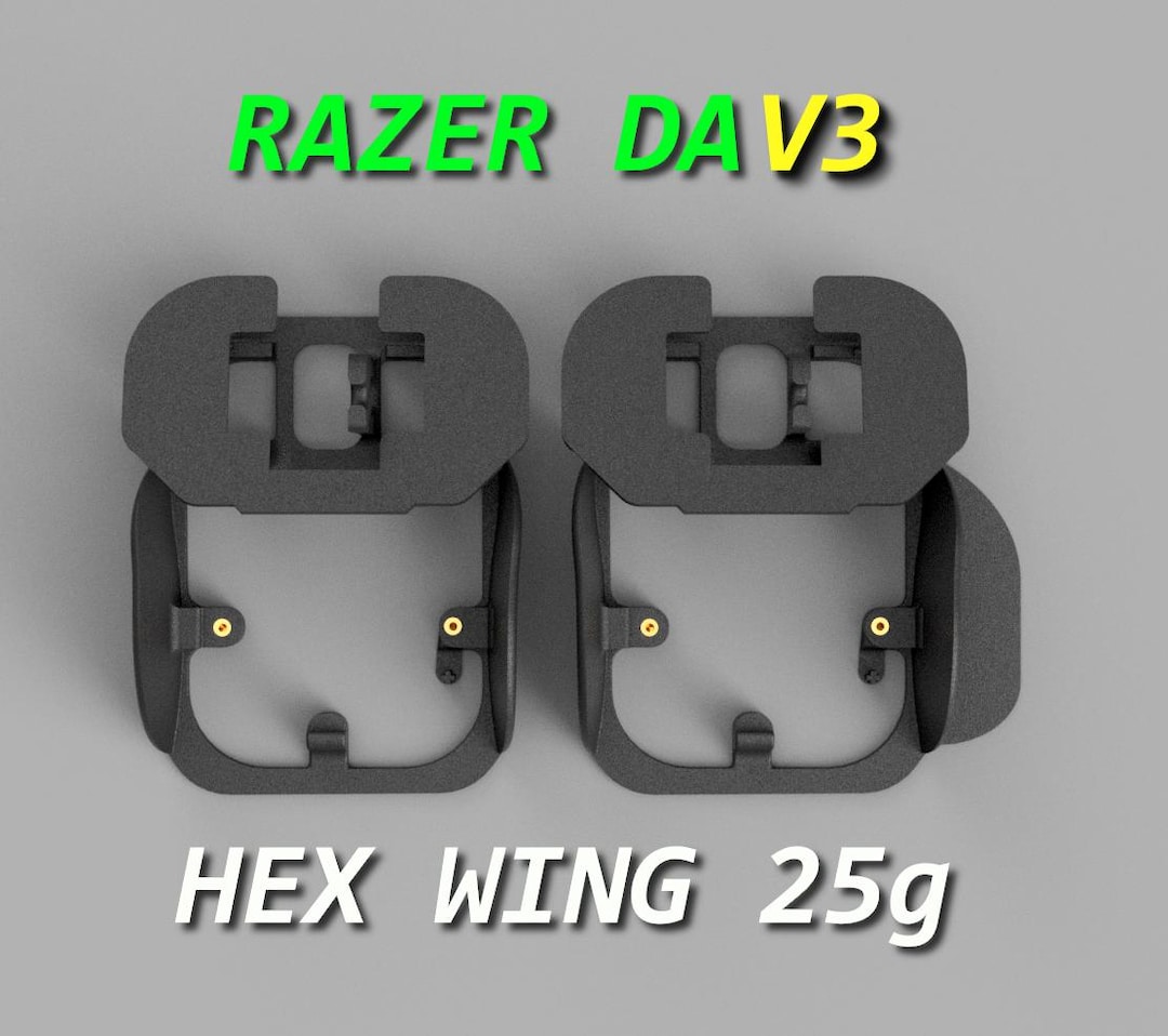 New Wireless Razer Death Adder V3 Pro - DAV3 - 24g - Hex Wing Raptor ...