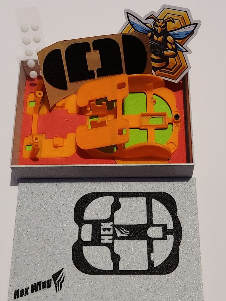 Razer Viper V2 Pro Mod Ultralight 3d Printed Carbon 11.5grams, Small ...