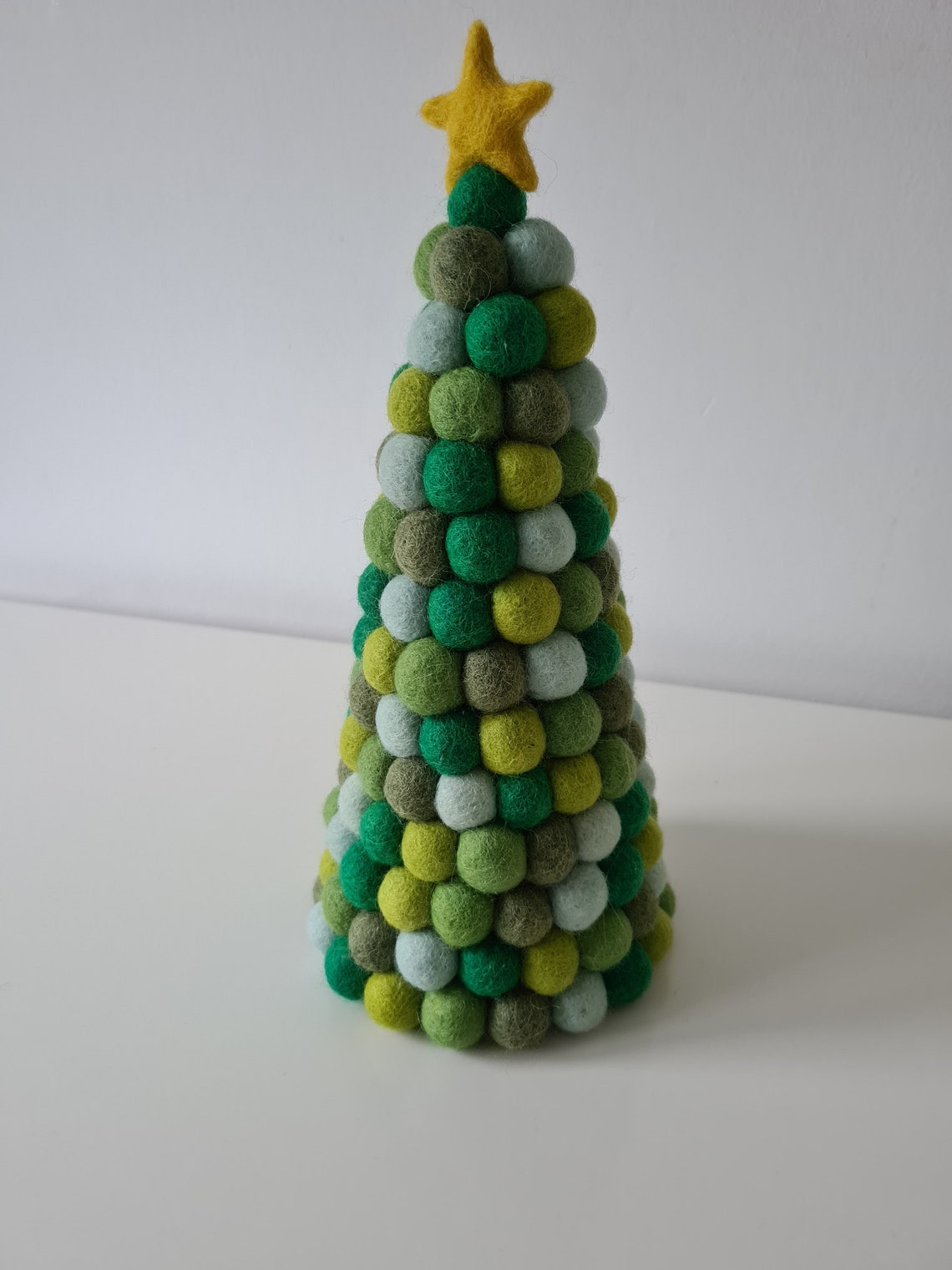 Felt Wool Ball Tree Decoration Great for Christmas & Home - Etsy UK