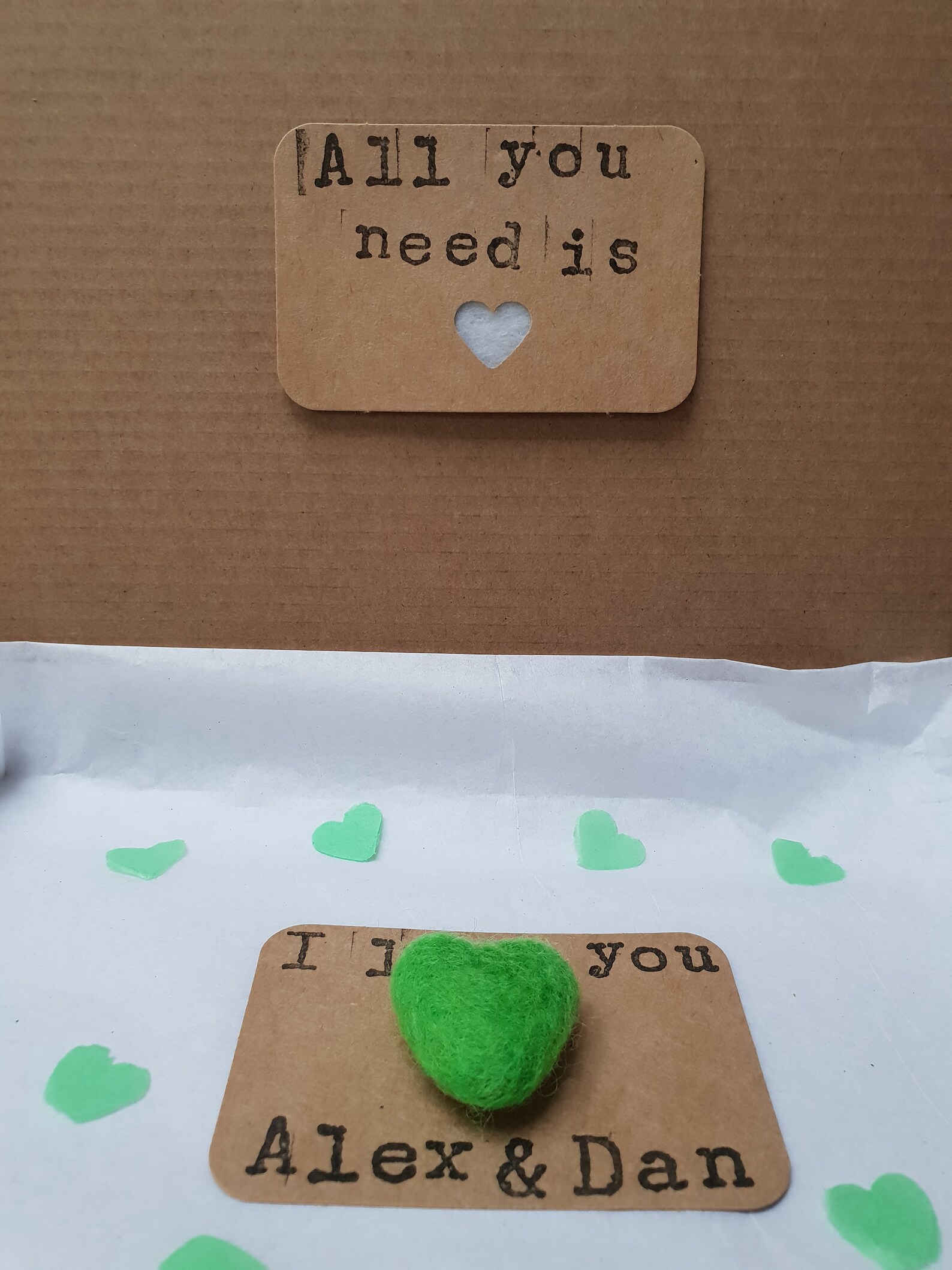Felt Heart Magnets - Tracked UK Delivery Available - Etsy UK