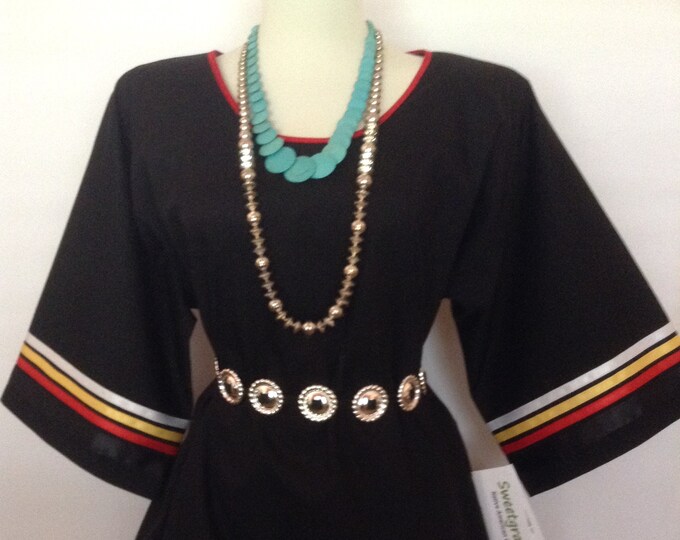 Native American Traditional Ladies Pow Wow BLACK Ribbon Blouse© With ... Native American Traditional Ladies Pow Wow BLACK Ribbon Blouse© With ...