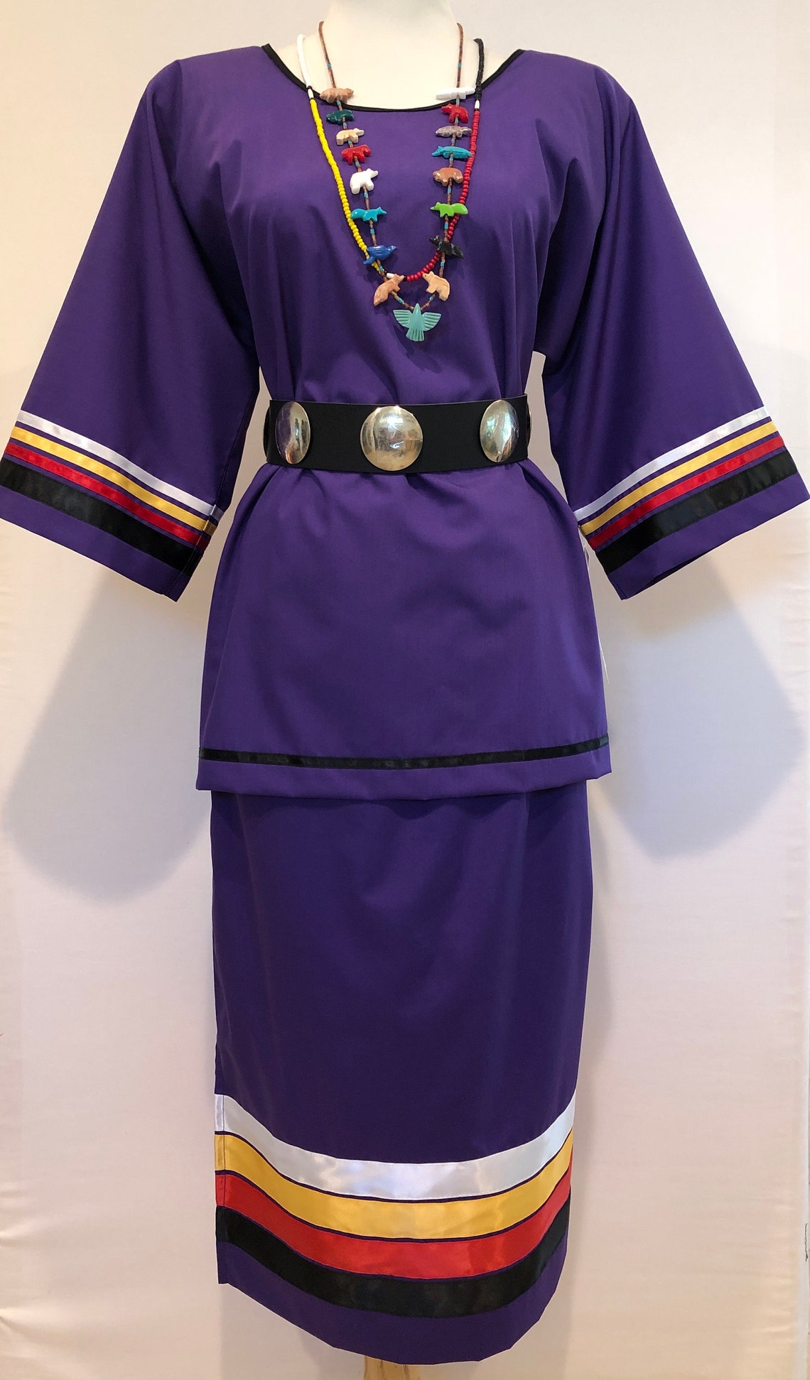 Native American Regalia Traditional DEEP PURPLE Pow Wow - Etsy