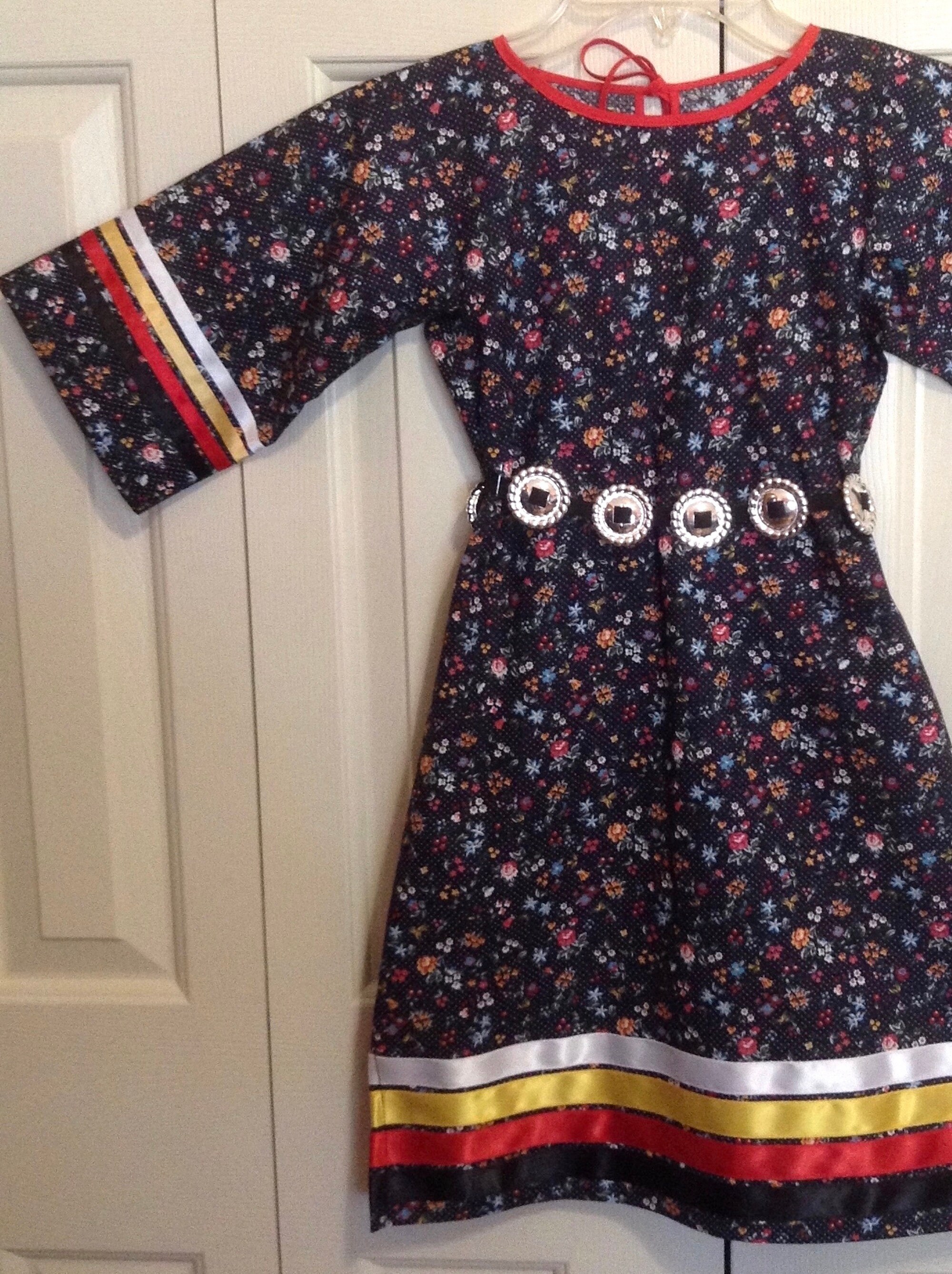 Native American Regalia Pow Wow Kids Silver-plated CONCHO BELT - Etsy