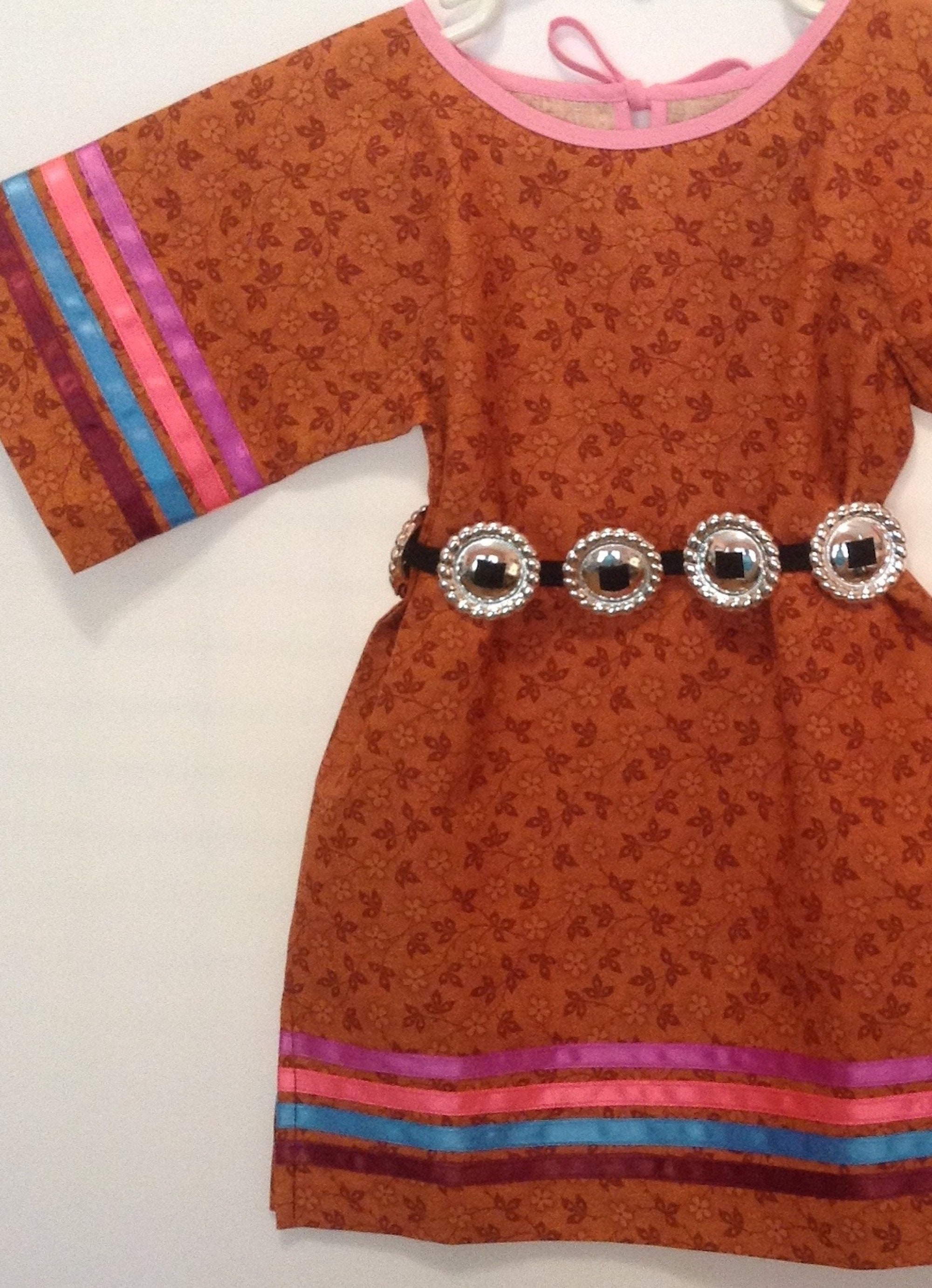 Native American Regalia Pow Wow Kids Silver-plated CONCHO BELT - Etsy ...