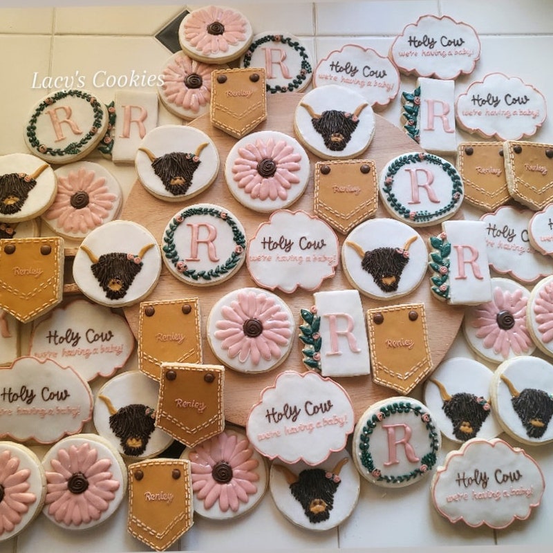 Cow Cookies - Etsy