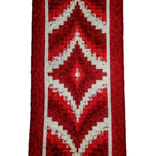 Bargello Bed Quilt - Etsy