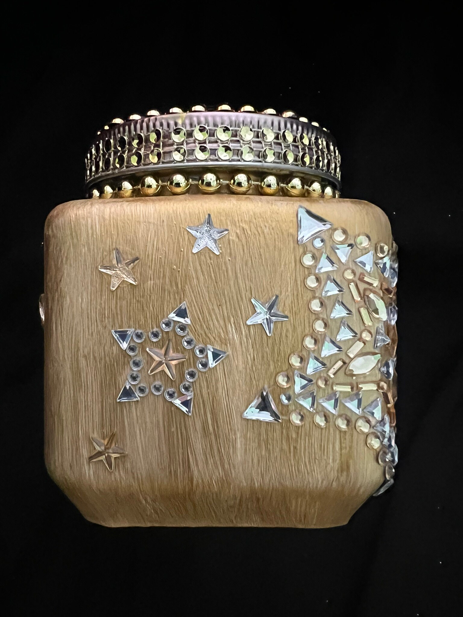 Beautiful Hand-decorated Jar With Lid - Etsy