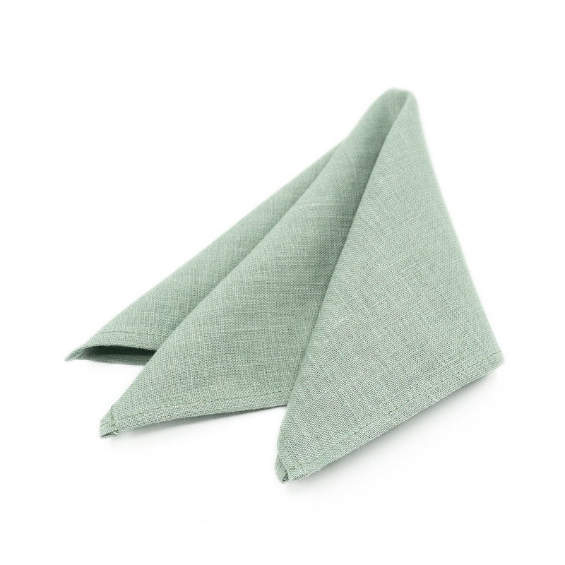 Sage Pocket Square - Etsy
