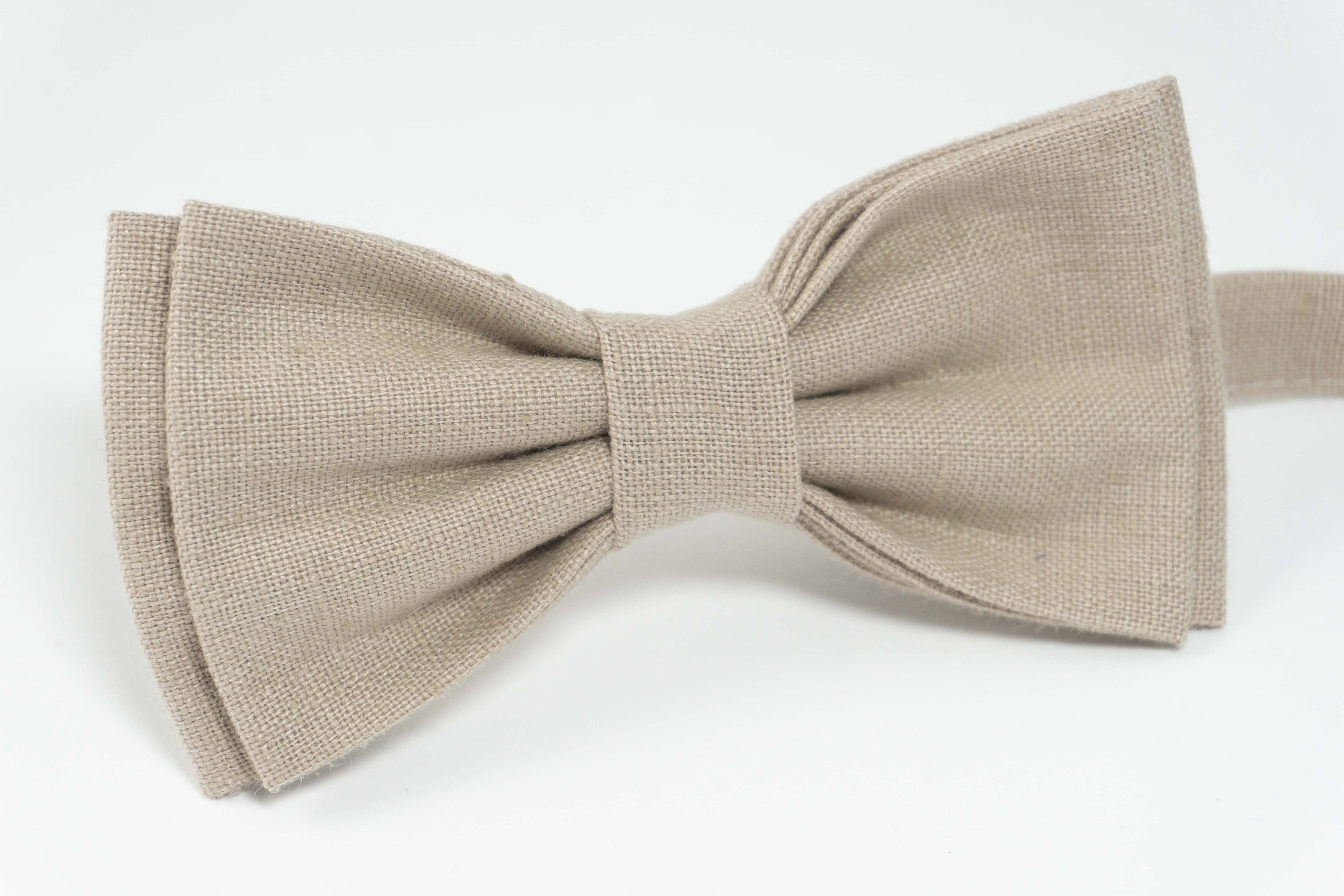 Beige color bow tie beige bow ties toddler beige bow tie | Etsy