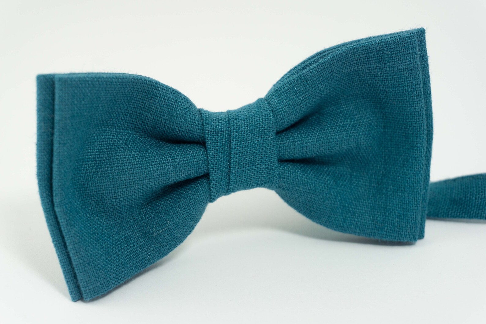 Dark Cyan Bow Tie Dark Cyan Linen Bow Tie Dark Cyan - Etsy