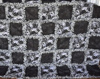 Gray Rag Quilt - Etsy