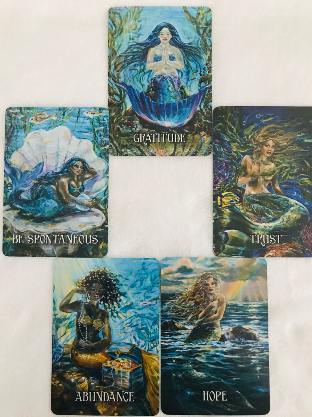 Messages From the Mermaids Oracle 1 Cards Reading-same DAY - Etsy
