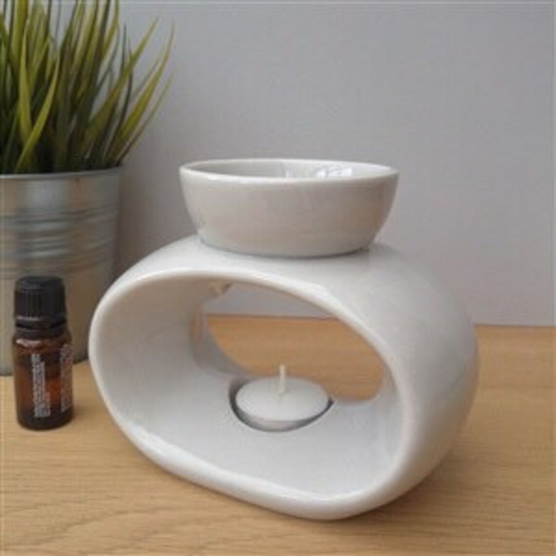 Ceramic Elegance Wax Melt/oil Burner - Etsy UK
