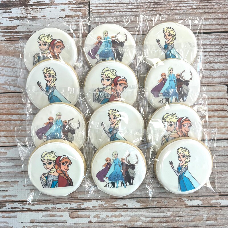 Frozen Cookies - Etsy