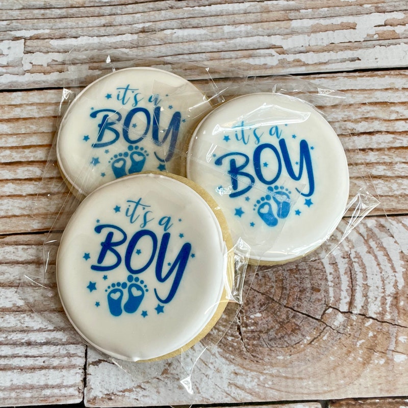 Baby Boy Cookies - Etsy