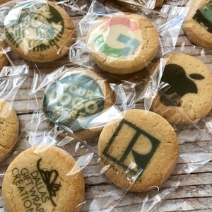 MINI Business Logo Cookie And/or Cupcake Topper Cookie Corporate ...