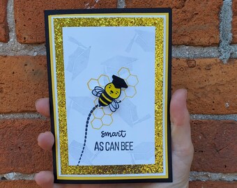 Bee Graduation Card - Etsy