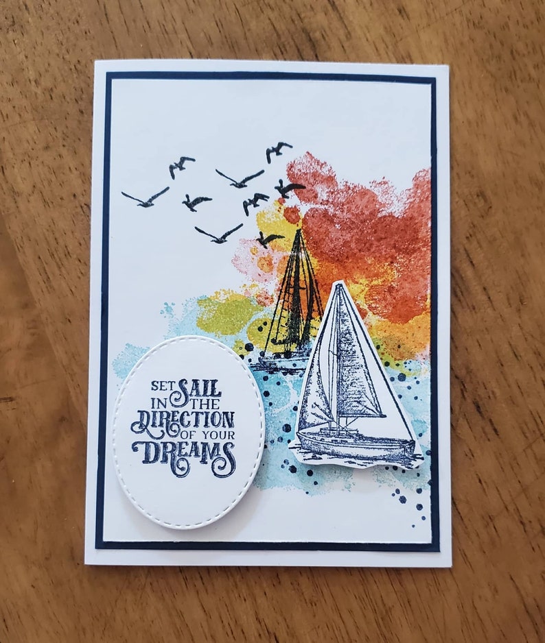 Set Sail in the Direction of Your Dreams Card - Etsy