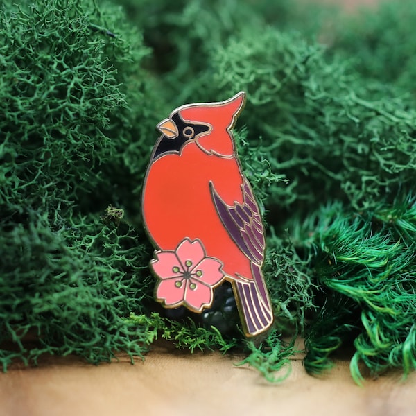 Cardinal Bird - Etsy