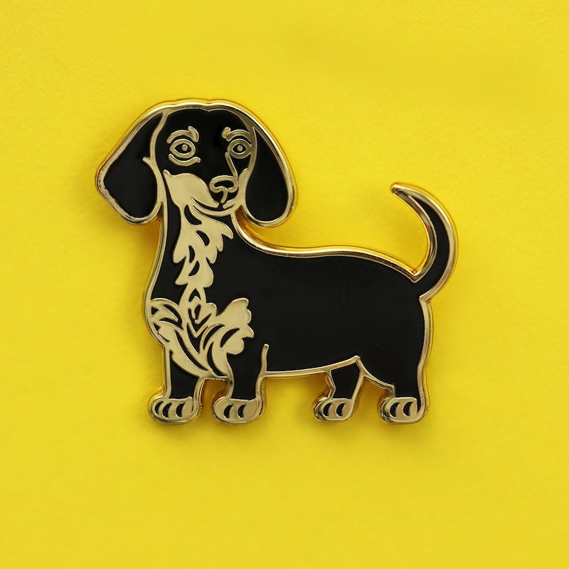 Dachshund Dog Pin - Etsy