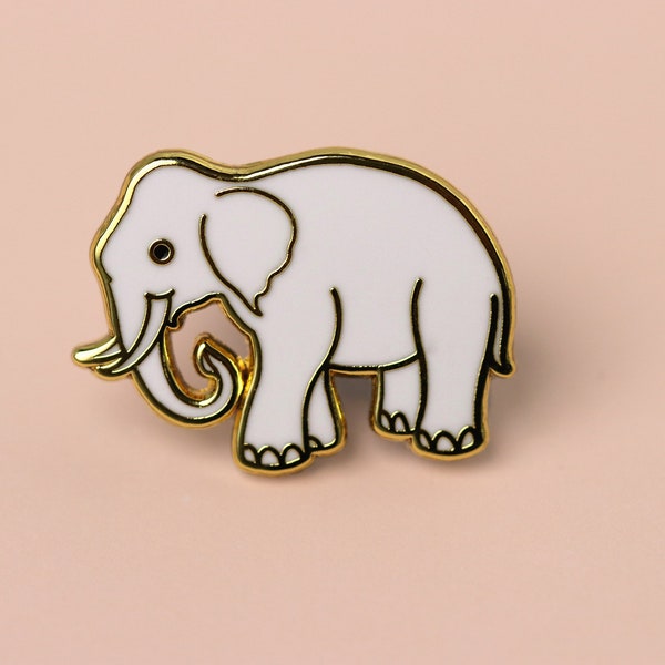 Elephant Lapel Pin - Etsy