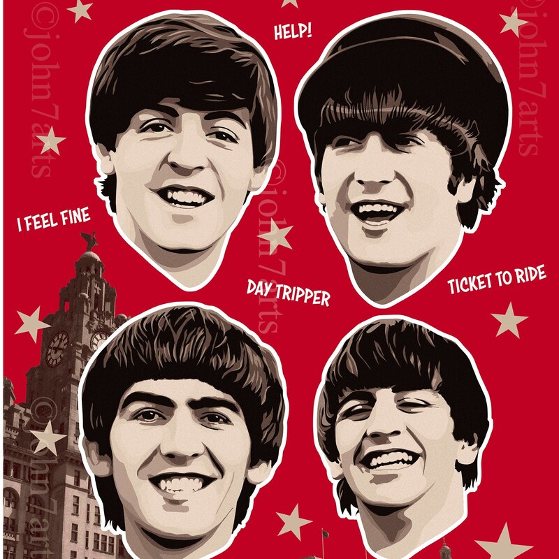 Beatles Poster - Etsy