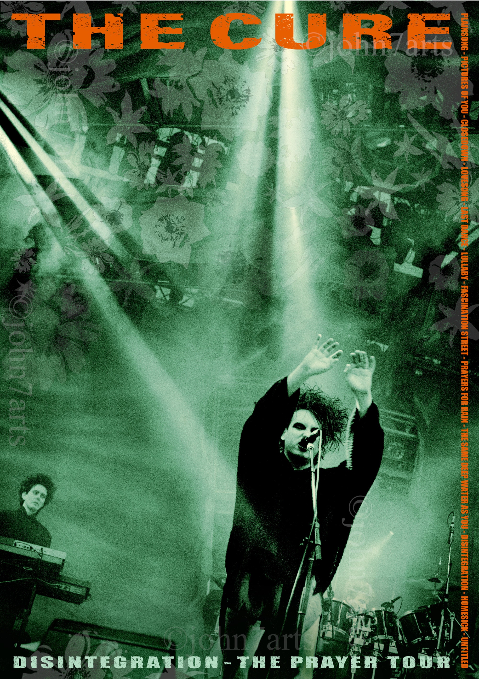 The Cure Disintegration Inspired T-Shirt sold by Greg Wood | SKU ...