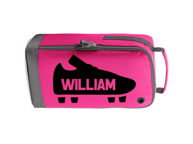 Personalised Football Boot Bag Boys Football Bags Footie Kit Girls Kids ...