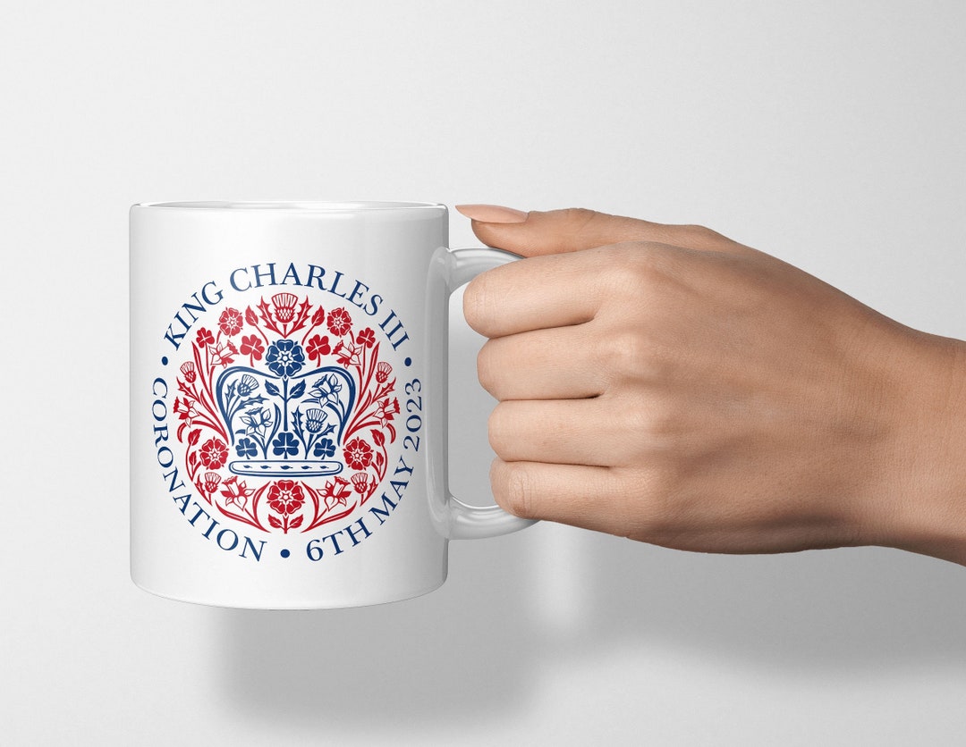King Charles III Coronation Gift the Kings Official Emblem Mug Keepsake ...