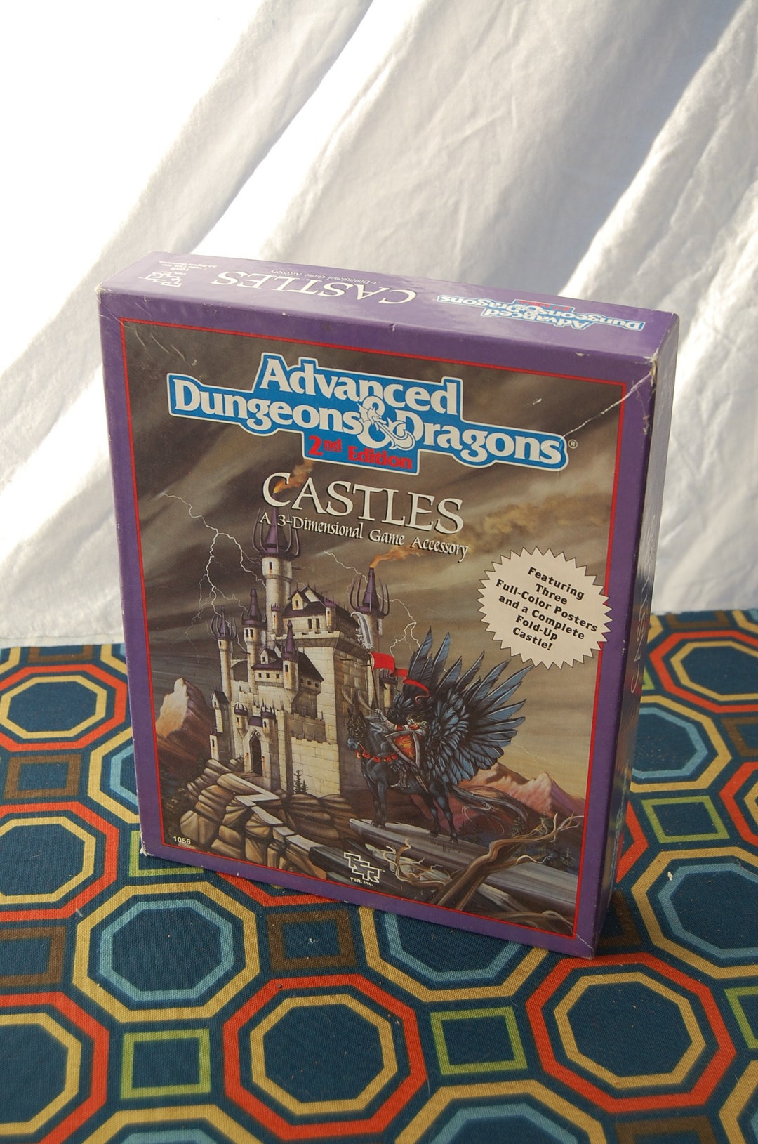 Dungeons and Dragons VINTAGE AD&D CASTLES 1990 Box Set With Complete ...