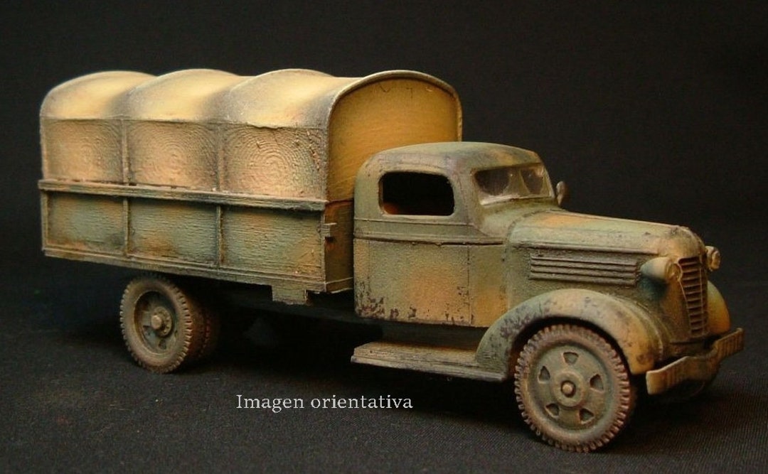 Kit Maqueta Vehiculo Militar . Chevrolet/chevy 1533 Reino - Etsy