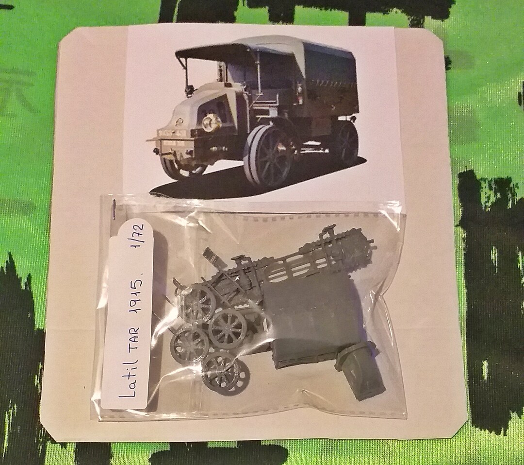 Model Kit to Assemble and Paint Military Vehicle 1915. World War 1 ...