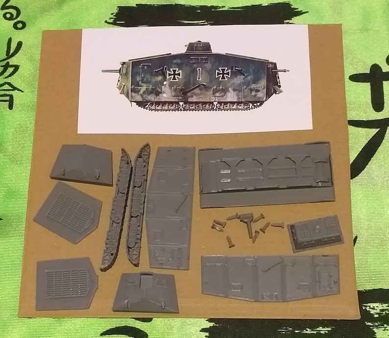 Model Kit to Assemble and Paint - Military Vehicle - Sturmpanzerwage ...