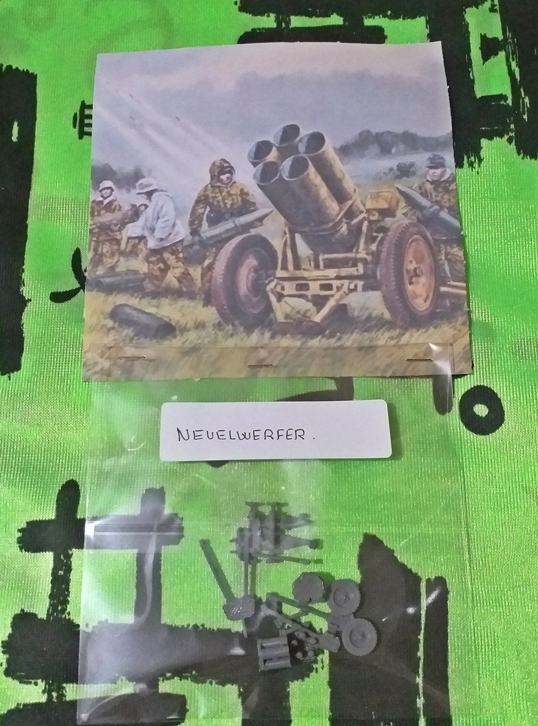 Model Kit to Assemble and Paint - Artillery - 150 Mm Nebelwerfer 41 ...