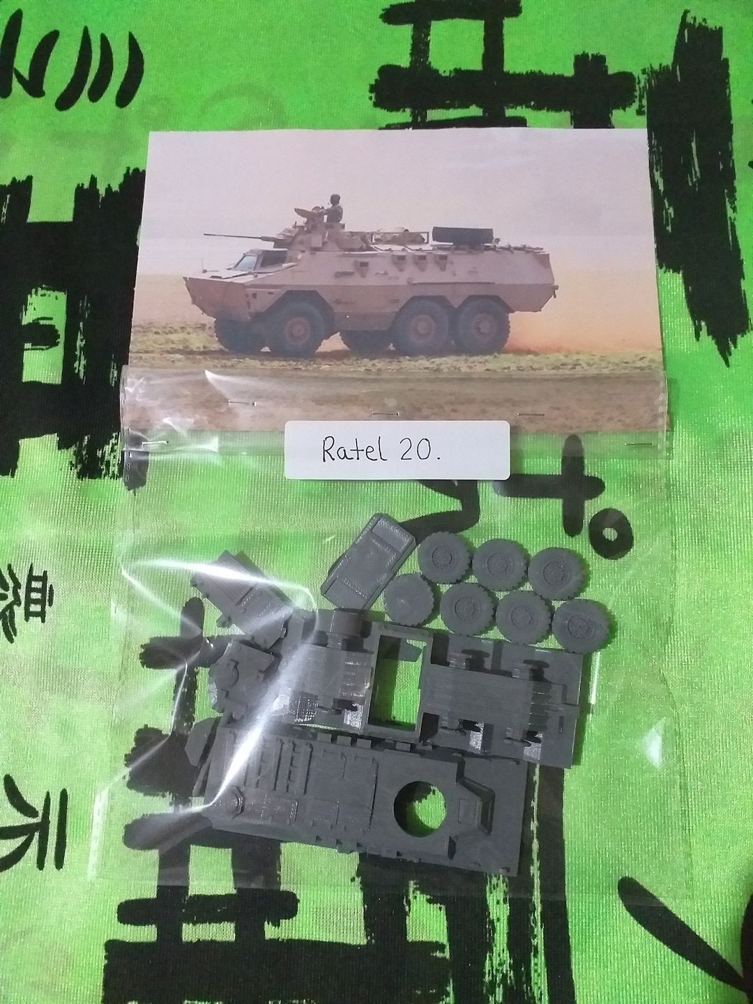 Model Kit for Assembly and Painting - Military Vehicle. Ratel 20 - 1/72 ...