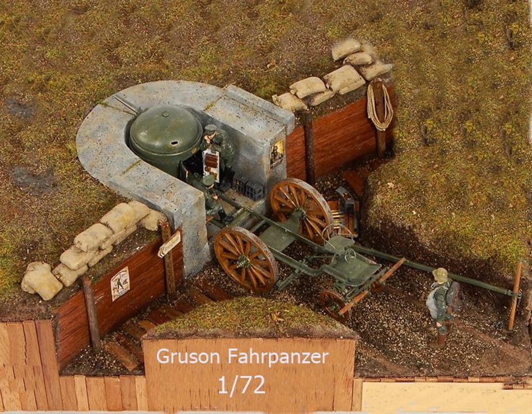 Model Kit for Assembly and Painting - Military Vehicle. Gruson ...
