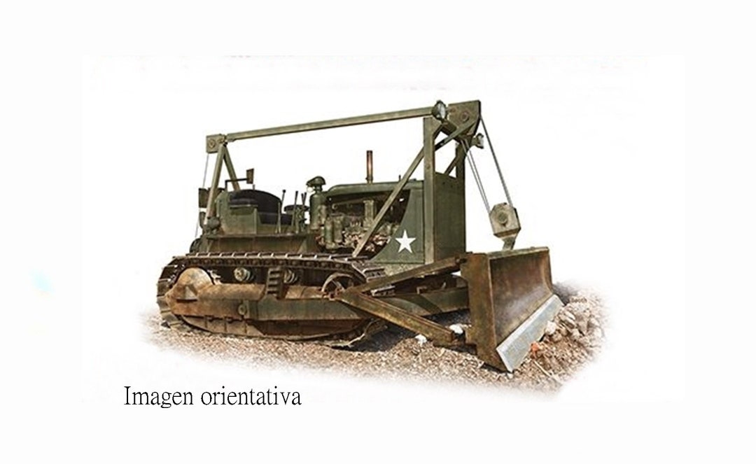 Model Kit - Military Vehicle. Caterpillar D7 7M Bulldozer Diesel ...