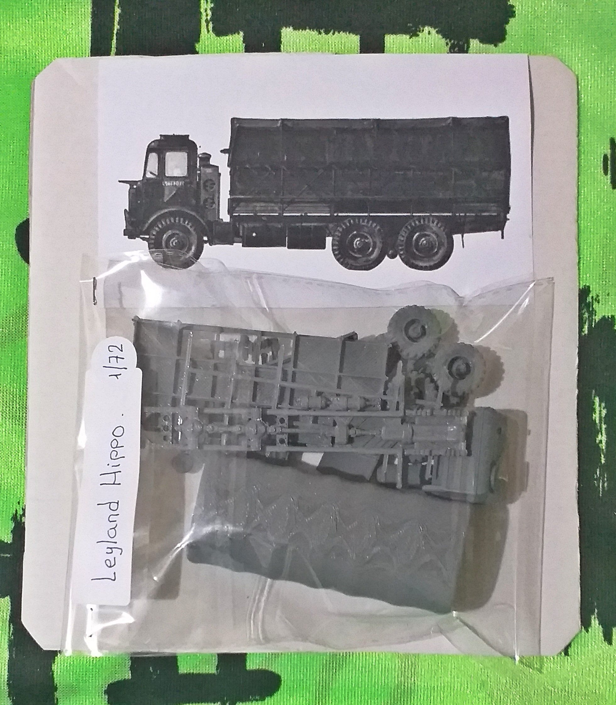 Model Kit - Military Vehicle - Leyland Hippo Heavy Truck. 1944. - Etsy UK