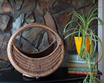 Half Moon Basket - Etsy