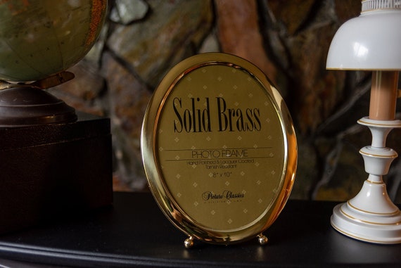 Brass Photo Frame / Vintage Brass Photo Frame - Etsy