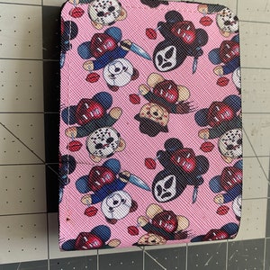 Horror Faux Leather Bifold Wallet - Etsy