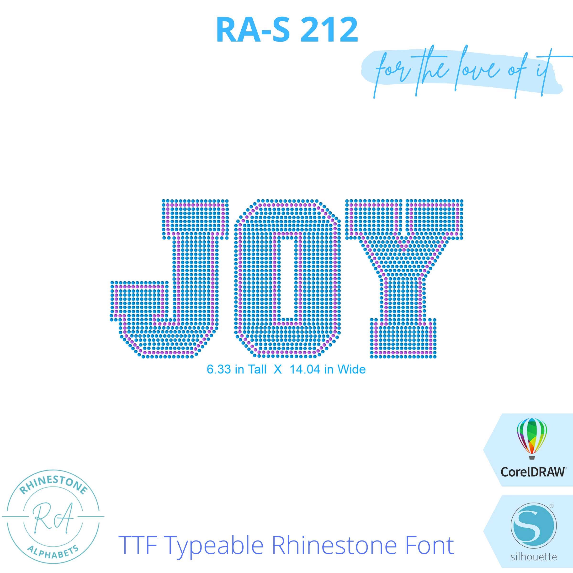 RA-S 212 Typeable Rhinestone Font - Etsy