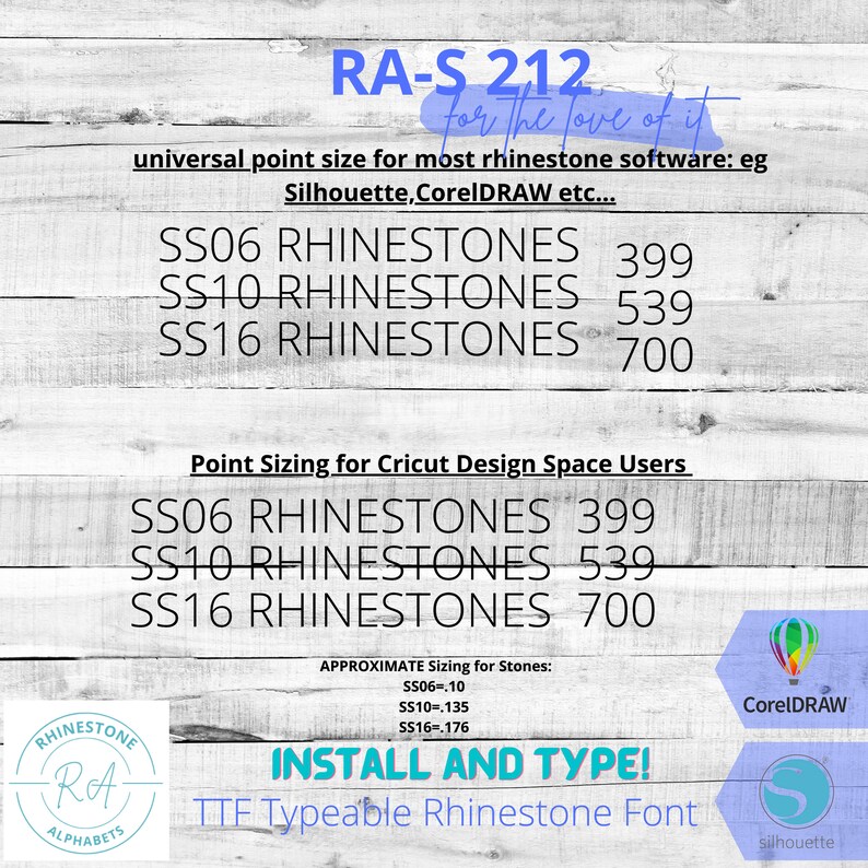 RA-S 212 Typeable Rhinestone Font - Etsy